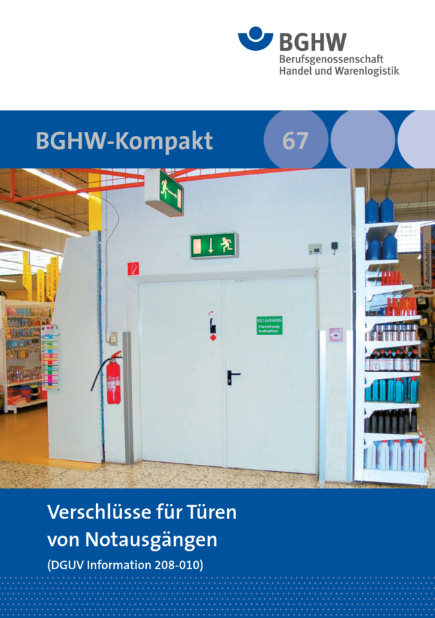 Türen und Tore - BGHW Medienshop