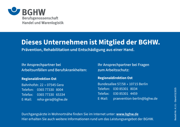 Suche - BGHW Medienshop